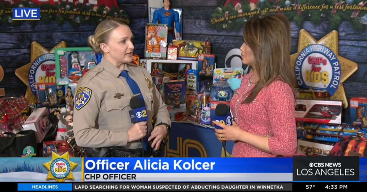 "It touches my heart": CHP officer discusses CHiPs For KIDS toy drive ...