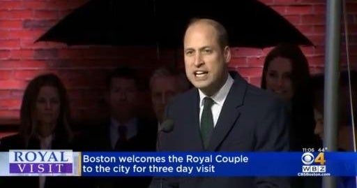 Boston welcomes royal couple for 3-day trip - CBS Boston