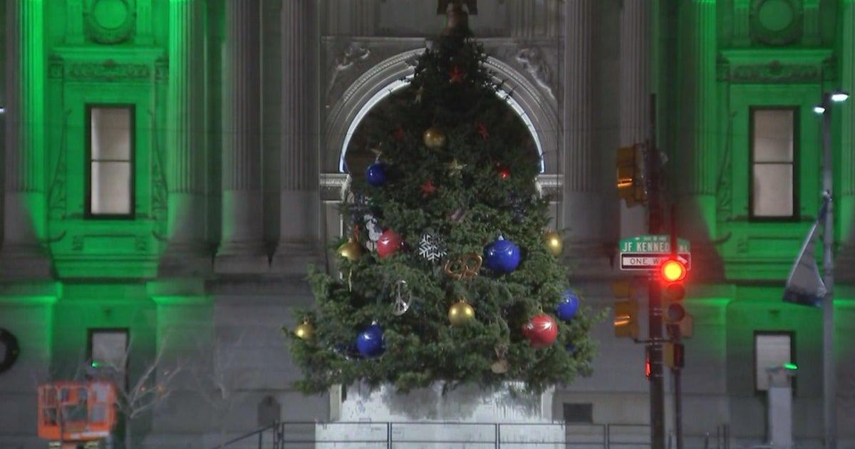 Philadelphia holding tree lighting ceremony Thursday night - CBS ...