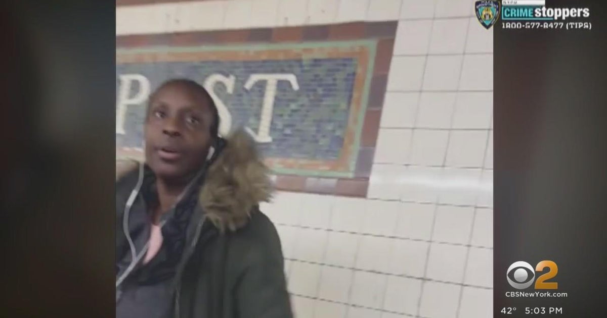 Caustic liquid thrown on woman in Brooklyn subway station attack - CBS ...