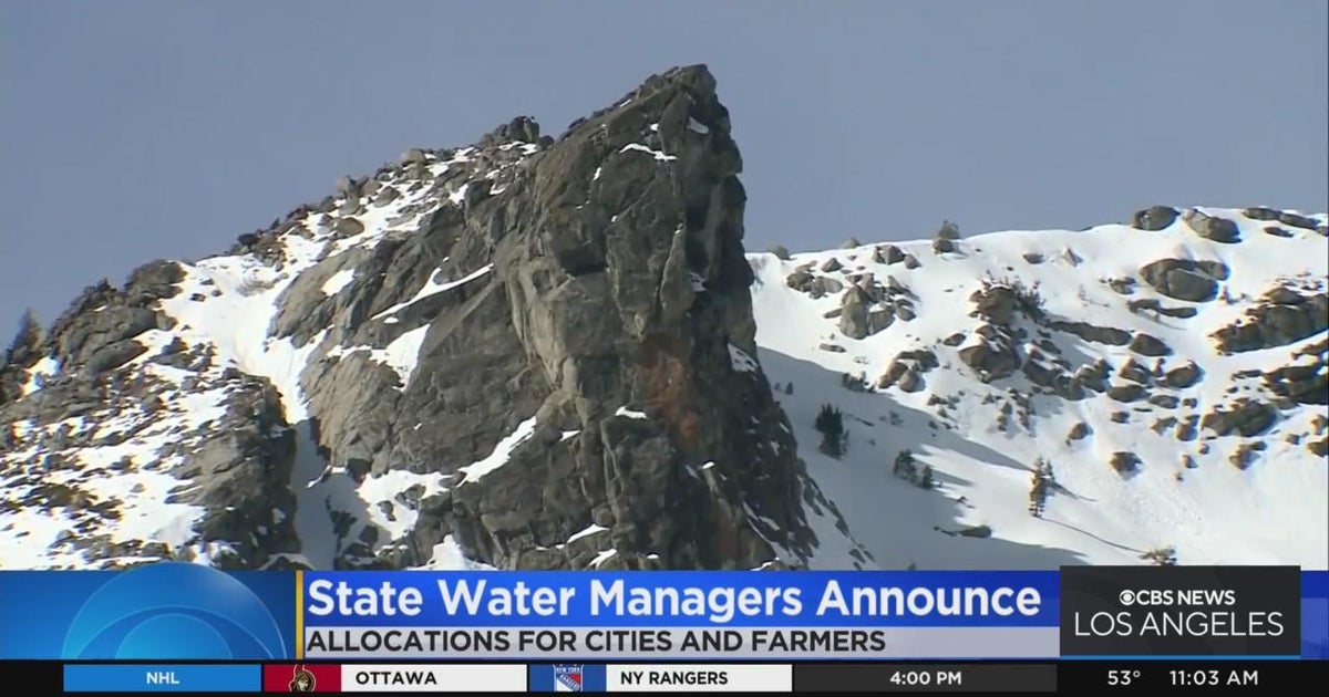 California allocates 2023 water resources for cities, farmers - CBS Los ...