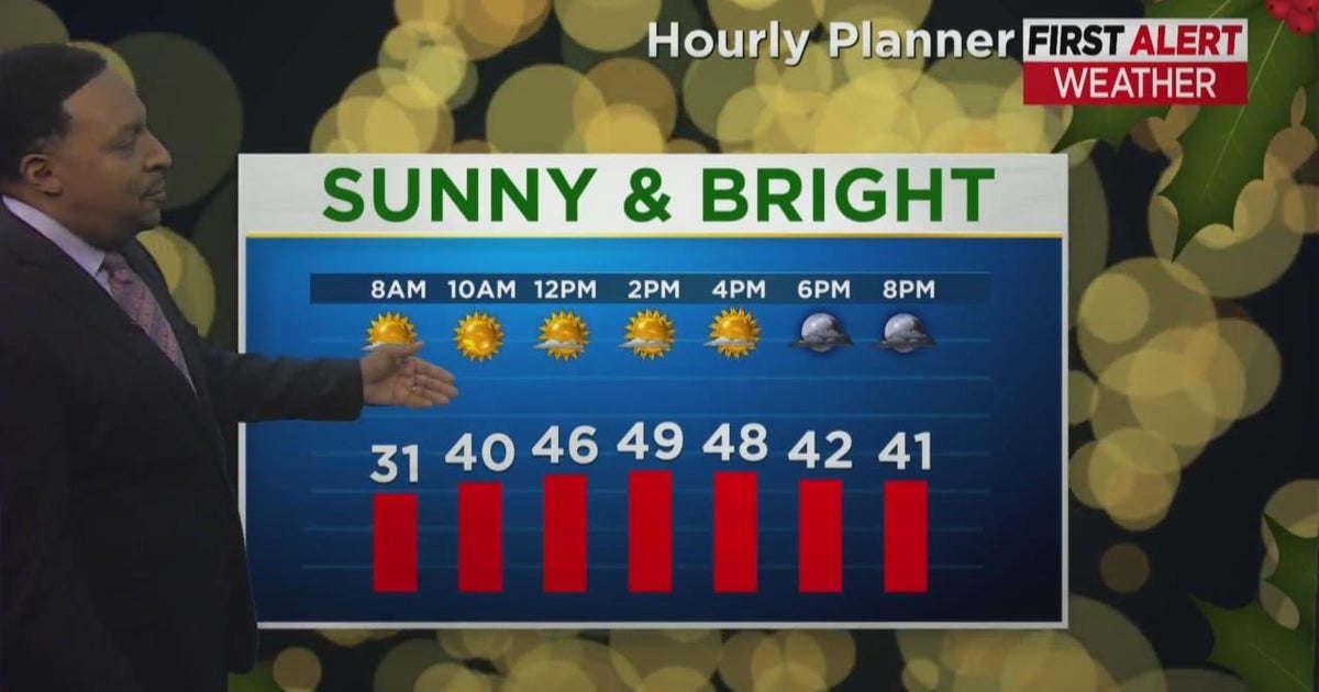 Meteorologist Tim Williams has your Friday morning forecast - CBS Baltimore