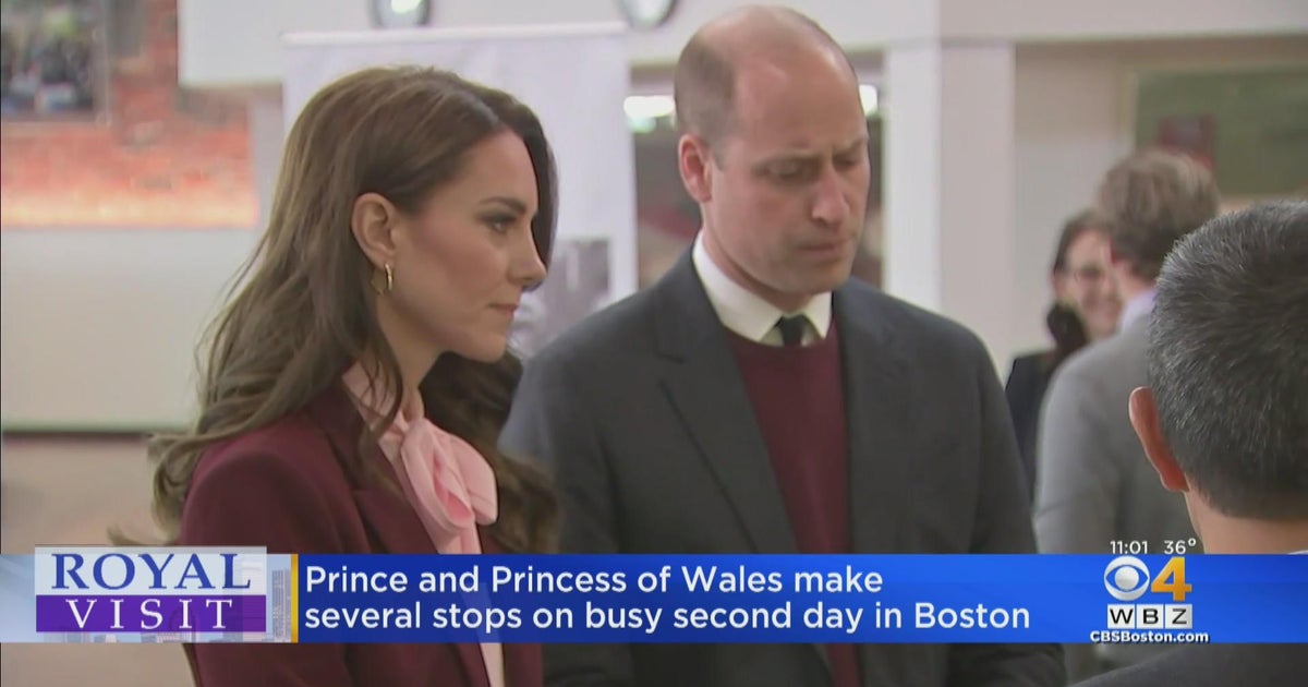 Prince and Princess of Wales make several stops on busy second day in ...