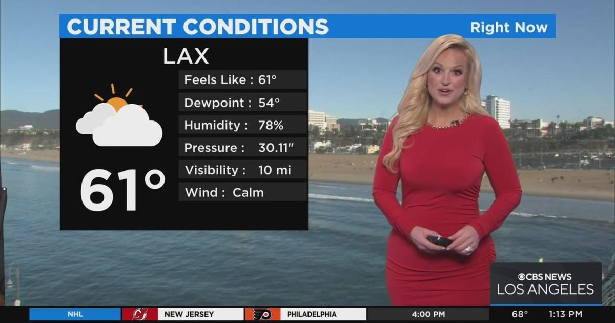 Alissa Carlson's afternoon weather (Dec. 3) - CBS Los Angeles