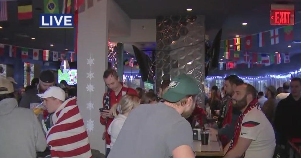 Soccer fans in Philadelphia awaiting Team USA game against the ...