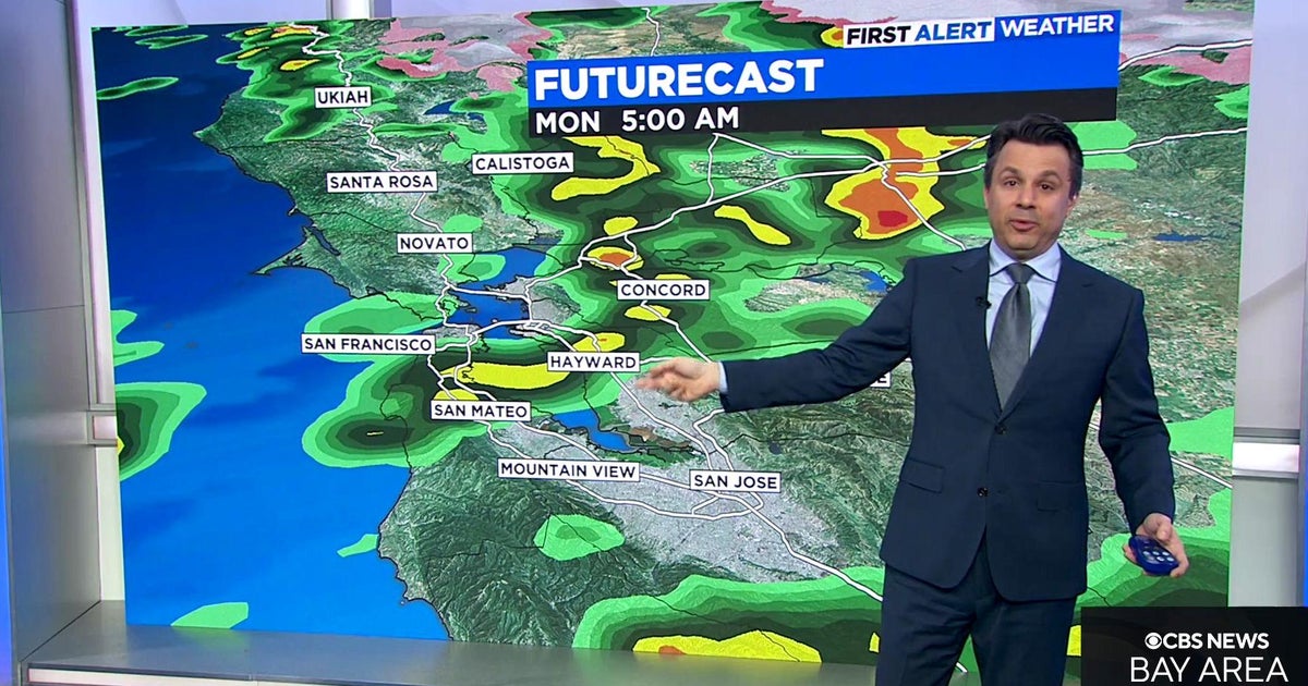 First Alert Weather Sunday Night Forecast - CBS San Francisco