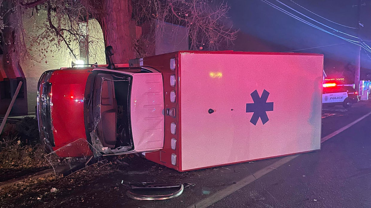 Injured firefighters describe what happened when ambulance flipped ...