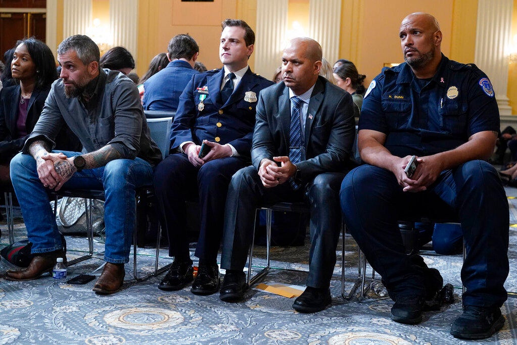 Officers who defended Capitol from Trump supporters honored with ...