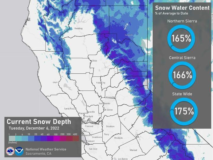 Weekend storm expected to bring as much as 5 feet of snow to Sierra and ...