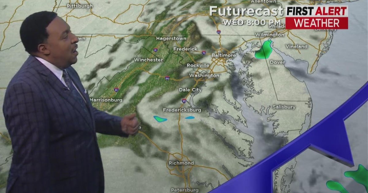 Meteorologist Tim Williams has your Tuesday afternoon forecast - CBS ...
