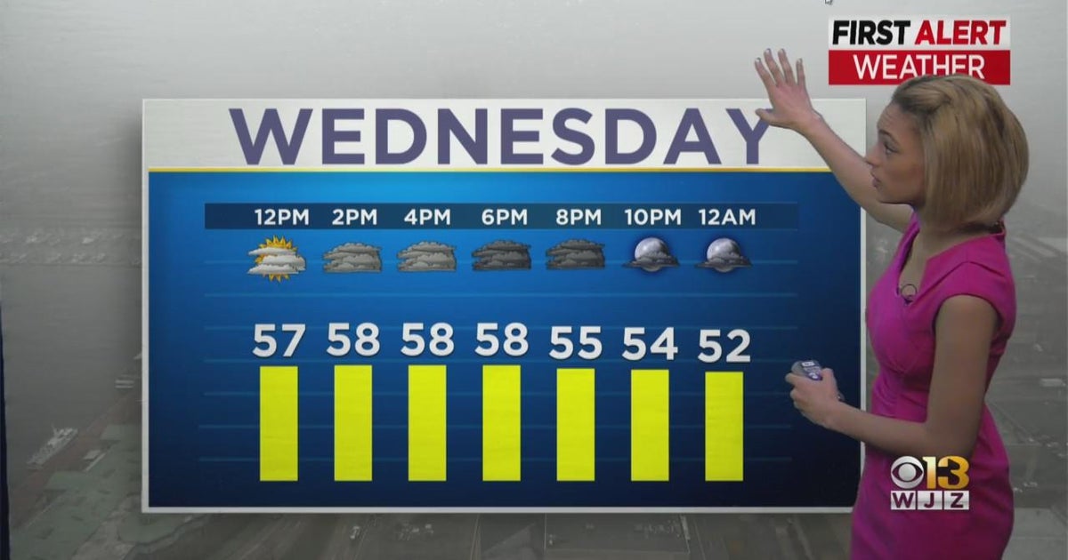 Meteorologist Abigail Degler has your Wednesday afternoon forecast - CBS Baltimore