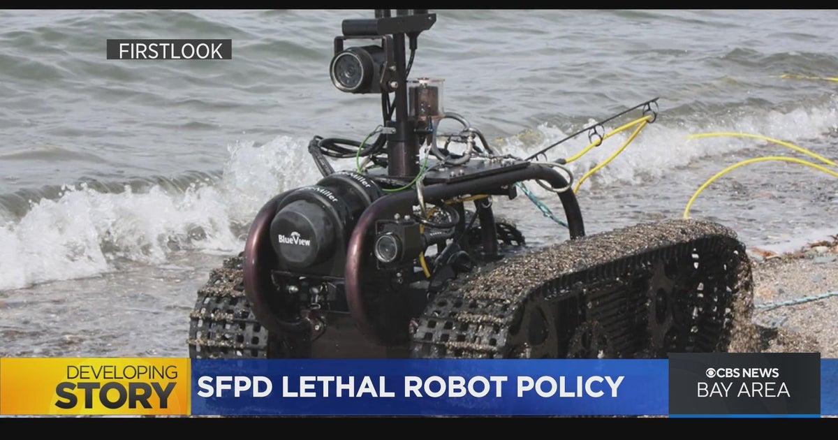 San Francisco supes put brakes on deadly police robot policy - CBS San ...