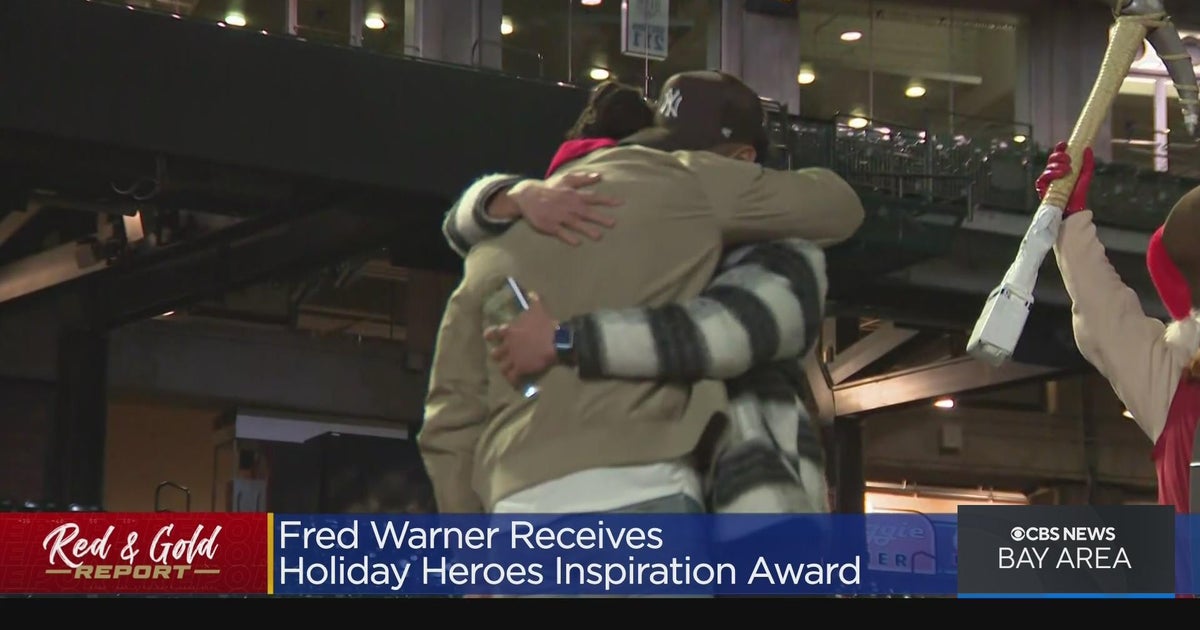 Holiday Hero: 49ers star Fred Warner gets emotional surprise for his ...