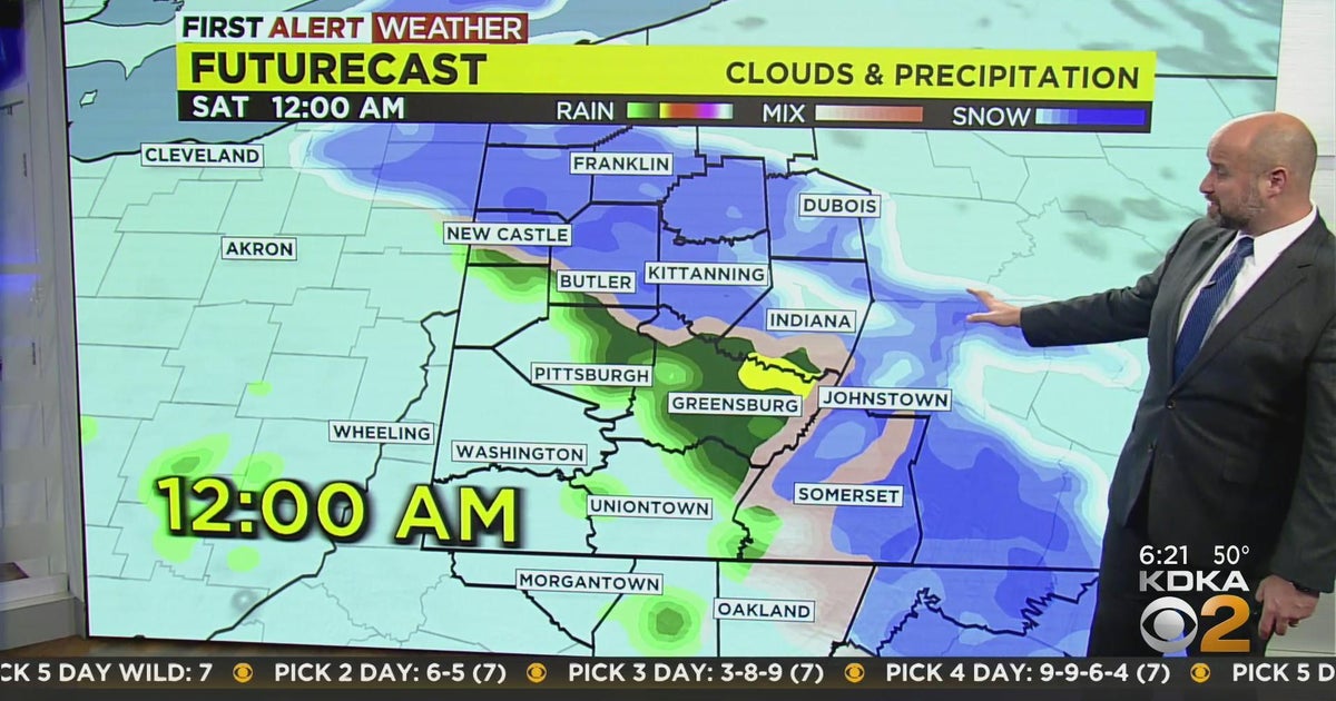 KDKA-TV Evening Forecast (12/7) - CBS Pittsburgh