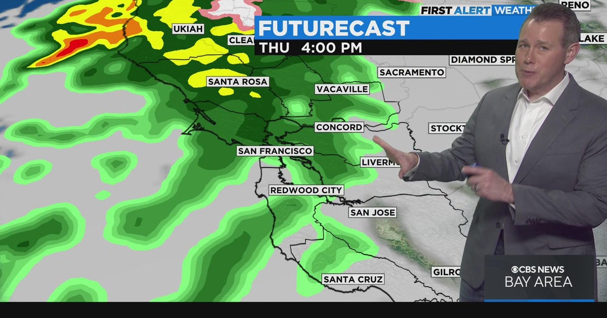 Wednesday night First Alert weather forecast with Paul Heggen - CBS San ...