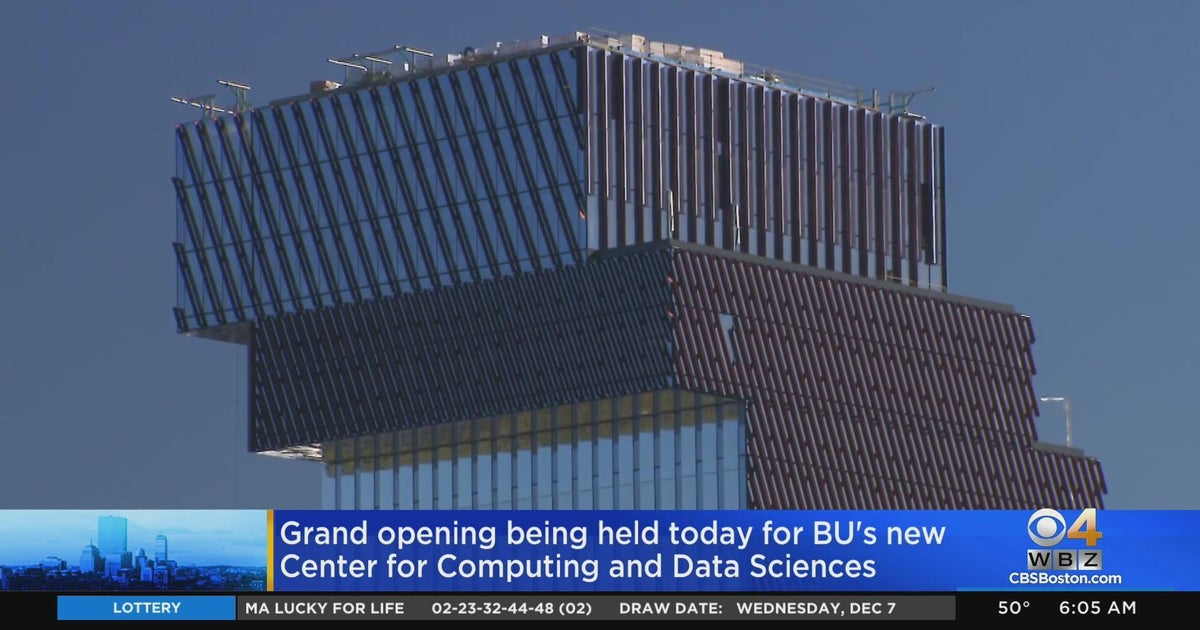 Grand opening being held for unique-looking Boston University building ...