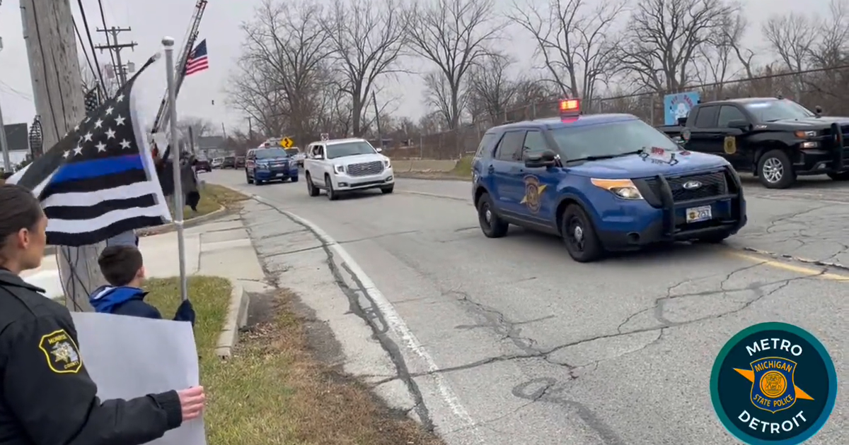 MSP sergeant shot in the line of duty welcomed home in Monroe County ...