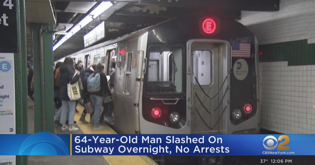 Subway safety hearing hours after latest slashing - CBS New York