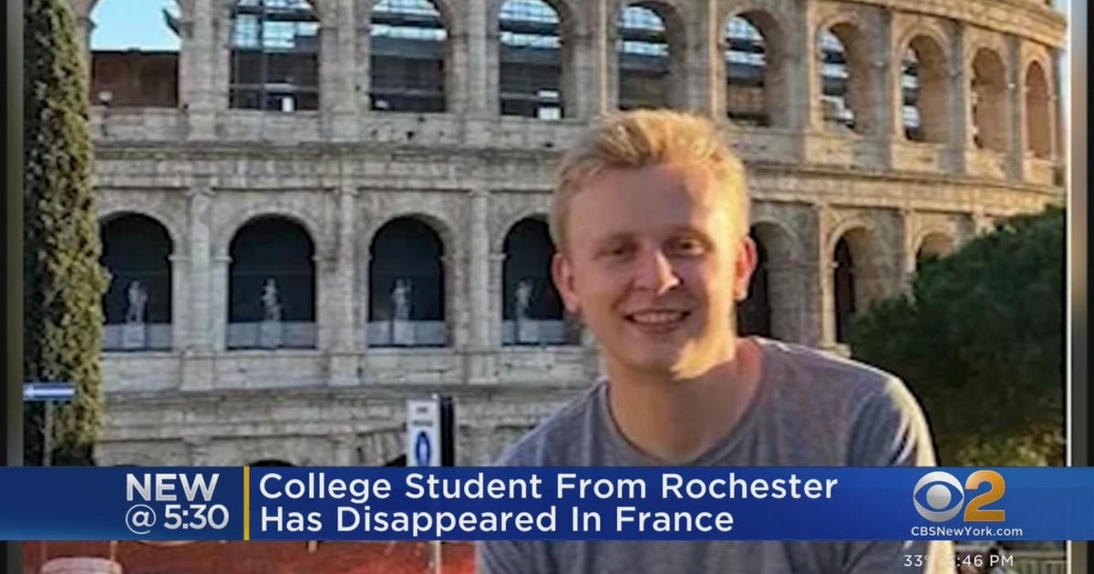 Rochester college student disappears in France - CBS New York