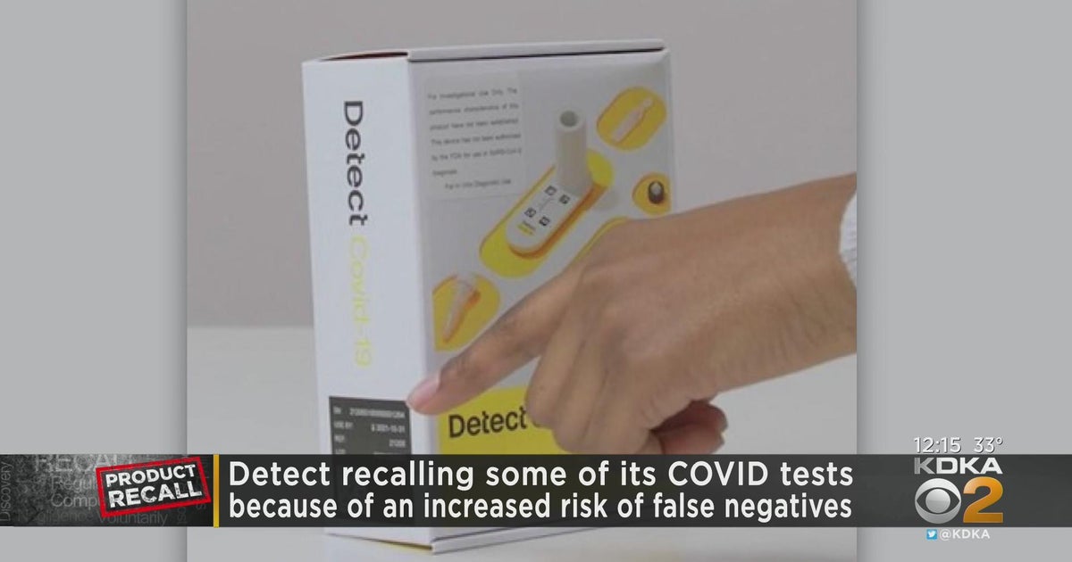 COVID-19 over-the-counter tests recalled due to risk of false negatives ...
