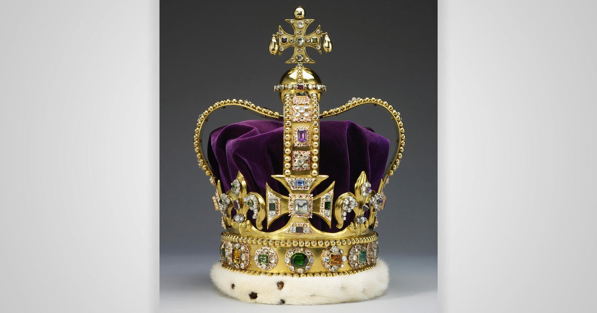 St. Edward's Crown moved from Tower of London for King Charles ...
