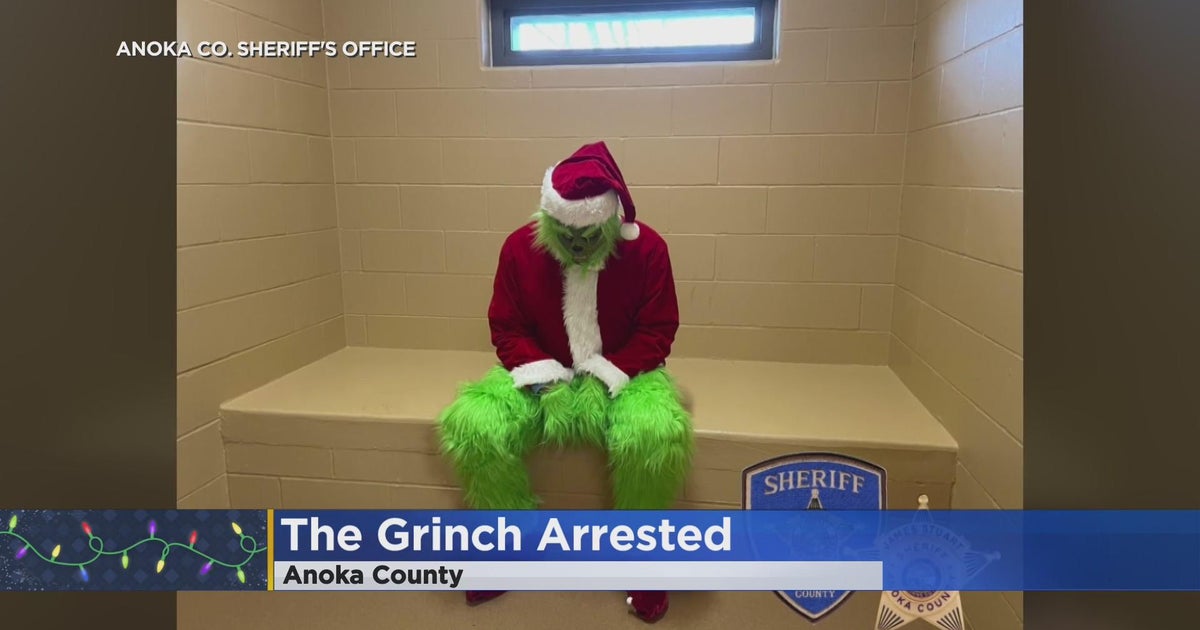 Twin Cities deputies arrest The Grinch! - CBS Minnesota