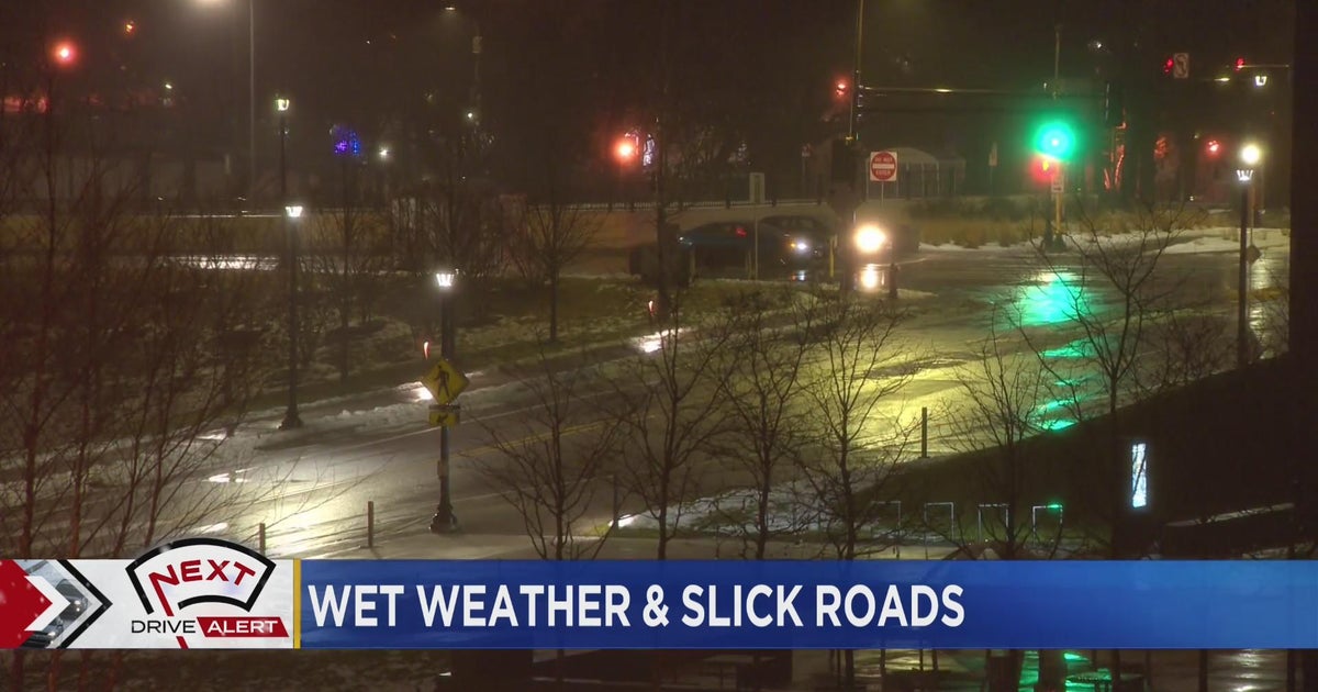 Watch out for slick roads during morning commute - CBS Minnesota