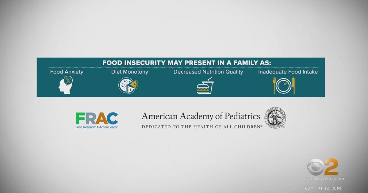 How food insecurity affects children and their health - CBS New York