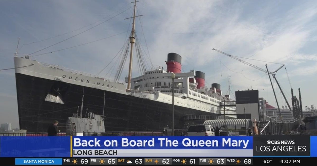 The Queen Mary welcomed guests aboard in a limited, sold out tour ...