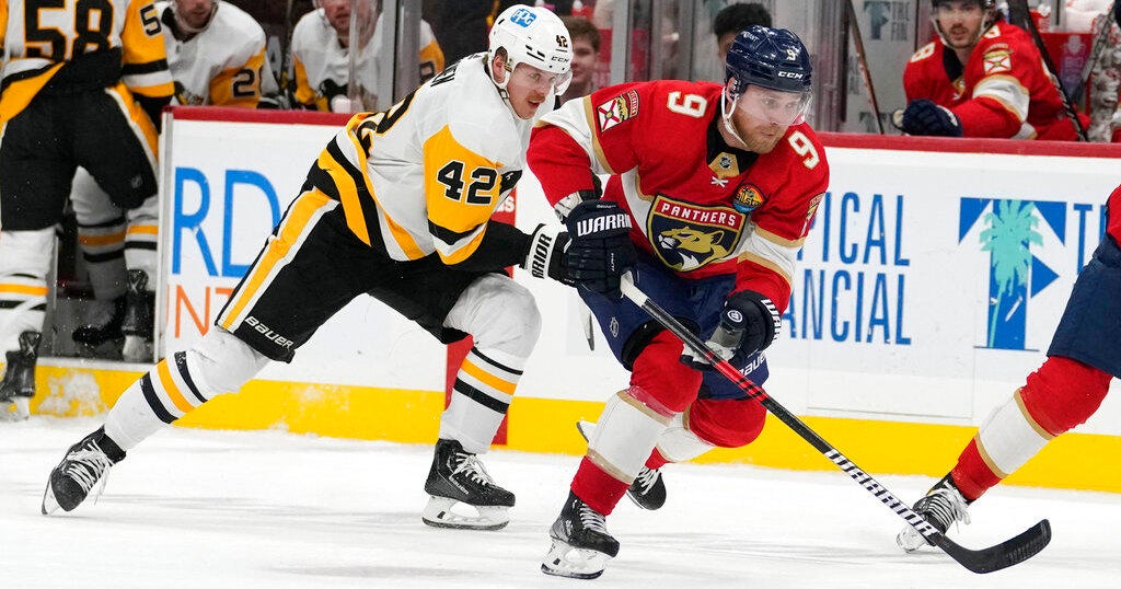 Panthers fall to Pittsburgh as Kris Letang scores in 3rd game since ...
