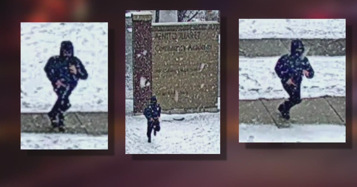 CPD release images of shooter at Benito Juarez High School - CBS Chicago