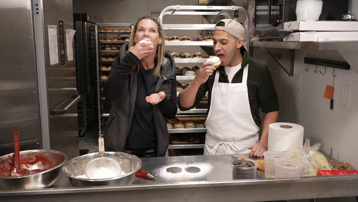What would Hanukkah be without doughnuts? - CBS News