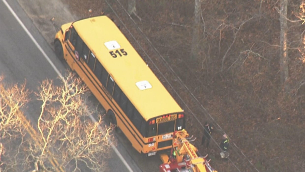 2 children sustain minor injuries in Sandwich school bus accident - CBS ...