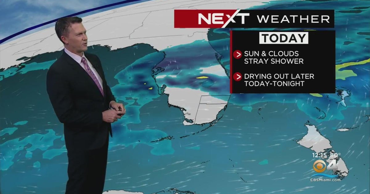 NEXT Weather forecast for Wednesday 12/21/2022 - CBS Miami