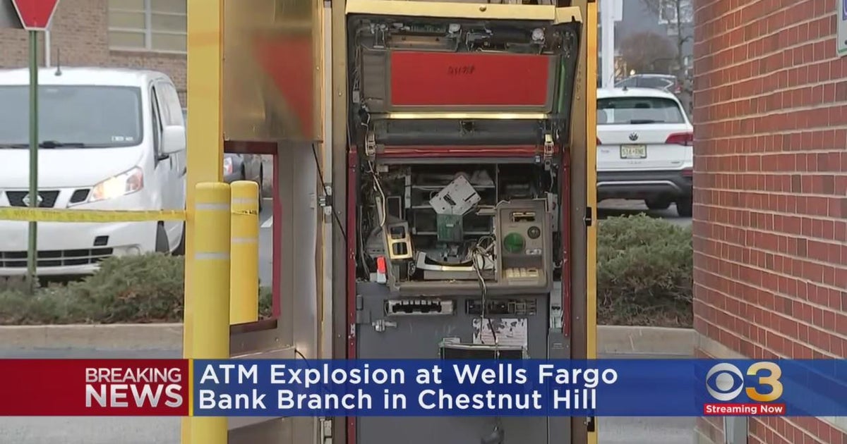 Investigation underway after ATM explosion in Chestnut Hill - CBS ... Investigation underway after ATM explosion in Chestnut Hill - CBS ...