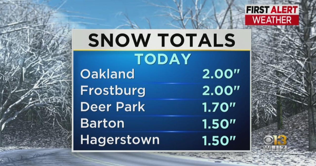 Meteorologist Tim Williams has your Thursday morning forecast - CBS ...