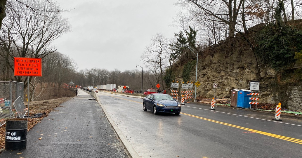 Fern Hollow Bridge reopens to traffic 11 months after collapse - CBS ...