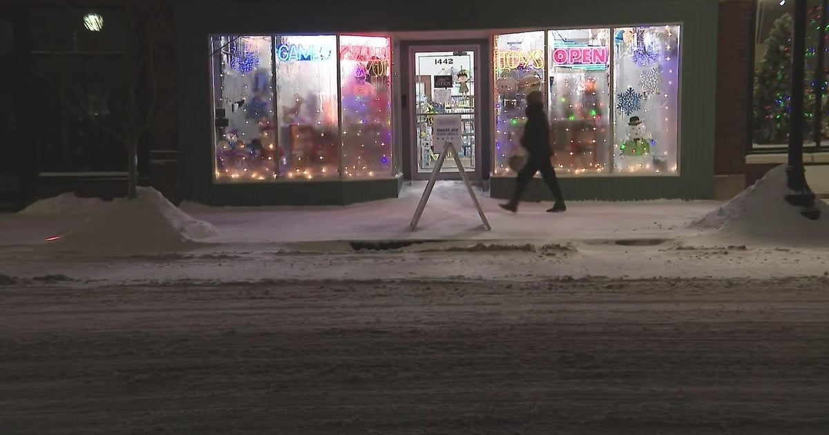 Whiting, Indiana hit hard by winter storm - CBS Chicago