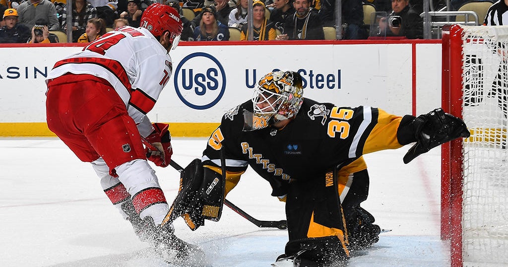 Slavin lifts Hurricanes over Penguins in overtime - CBS Pittsburgh