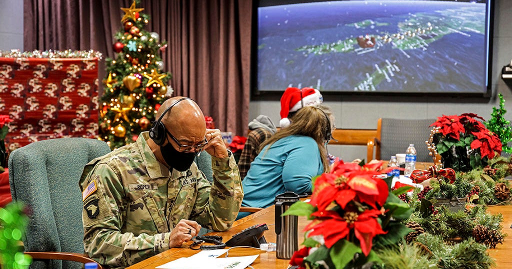 Bomb cyclone? Bah, humbug! NORAD says no delay for Santa's sleigh - CBS ...