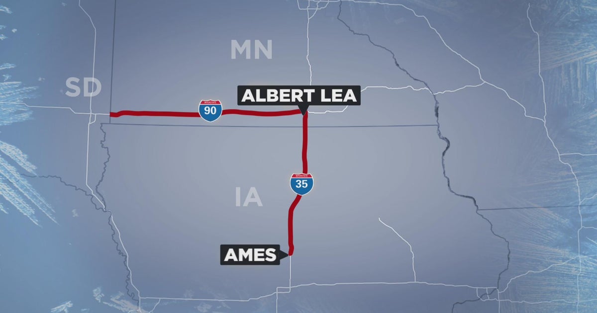 Winter conditions close 2 interstates - CBS Minnesota