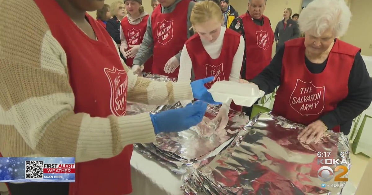 Salvation Army volunteers mobilize to help give warm meals to older ...