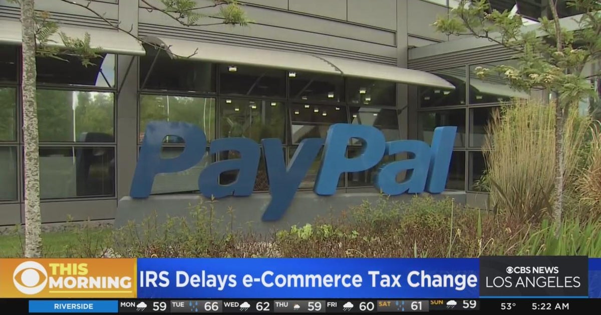 IRS delays apps payments rule change - CBS Los Angeles
