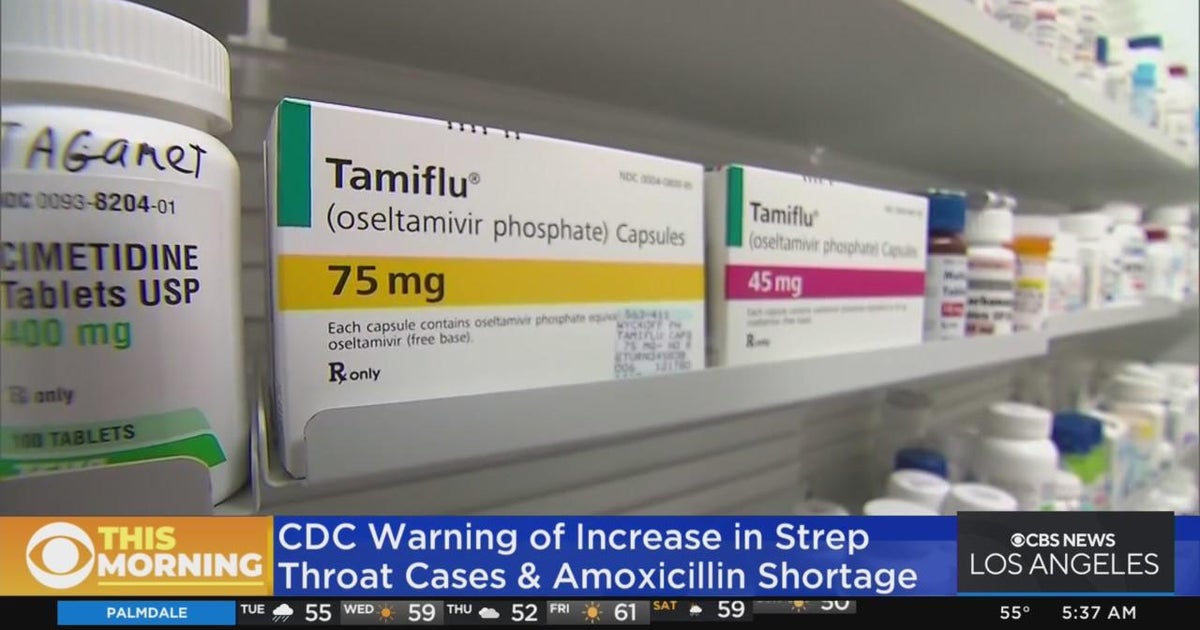 CDC issues drug-shortage warning across U.S. - CBS Los Angeles