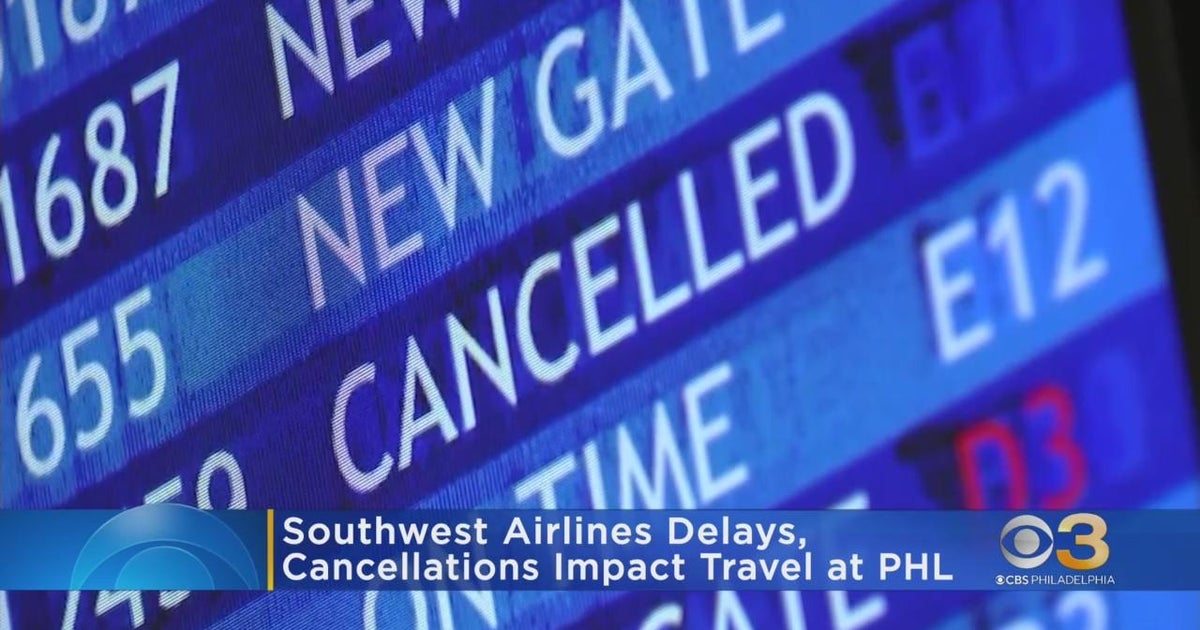 Some travelers at PHL still seeing flight delays, cancellations - CBS ...