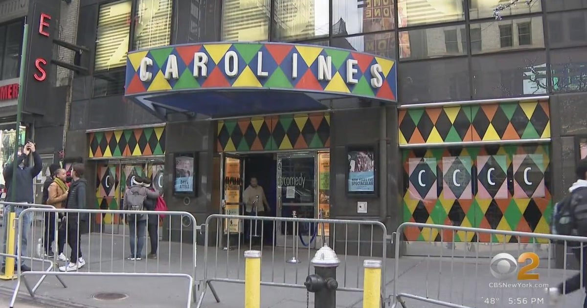 Comedy club Carolines on Broadway set to close - CBS New York