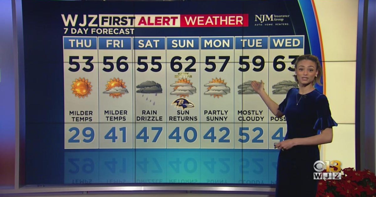 Meteorologist Abigail Degler has your Tuesday evening forecast - CBS ...