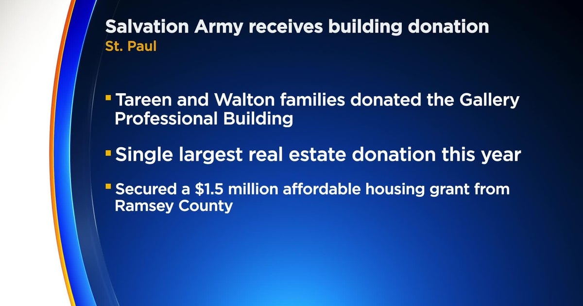 Salvation Army receives building donation in St. Paul to help combat ...