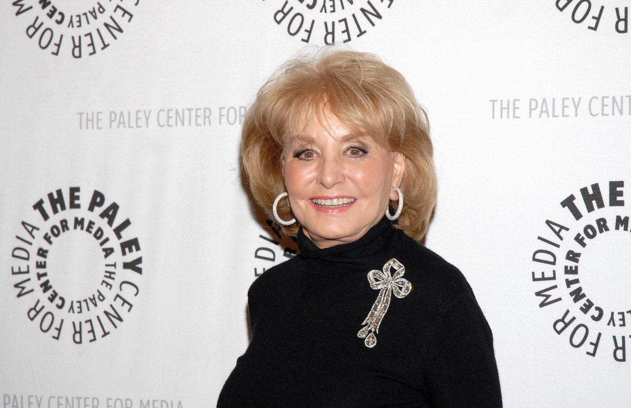 Barbara Walters, groundbreaking TV journalist, dies at 93 - CBS News