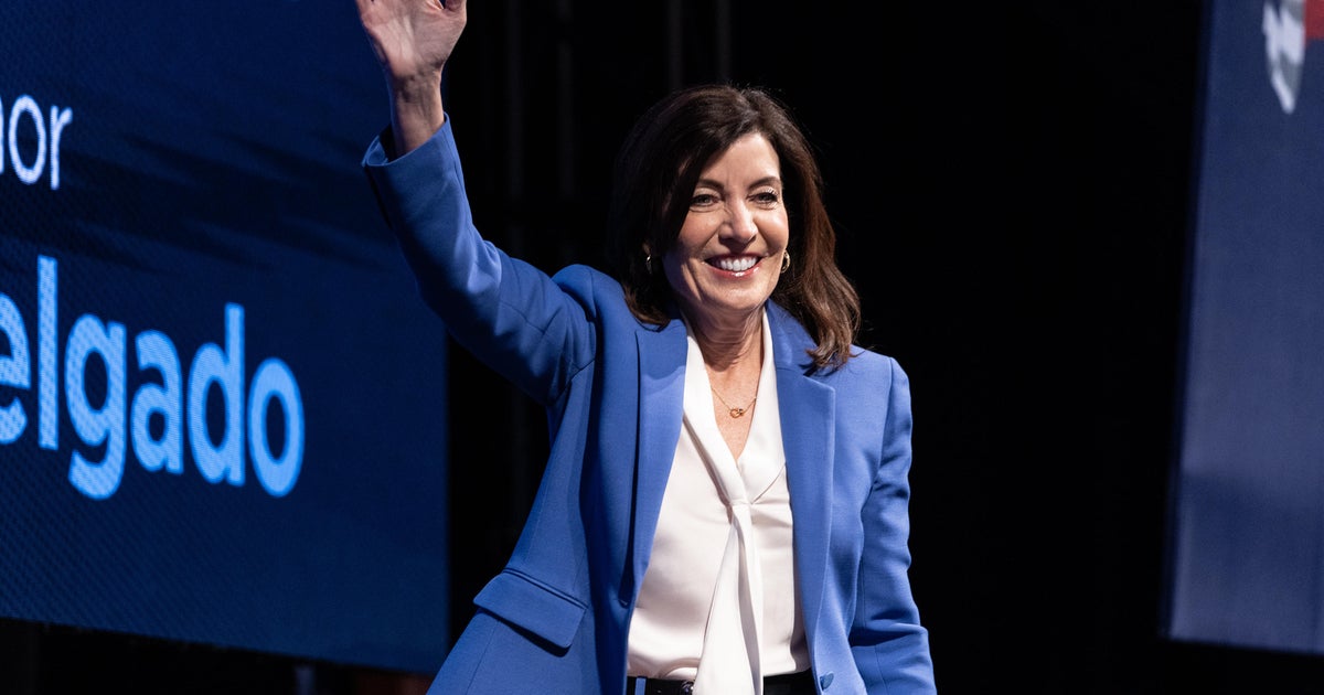 Gov. Kathy Hochul's historic swearing-in set for Sunday - CBS New York